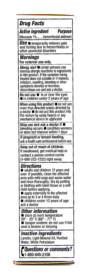 Rugby Dibucaine Ointment | Fast Hemorrhoidal Pain Relief