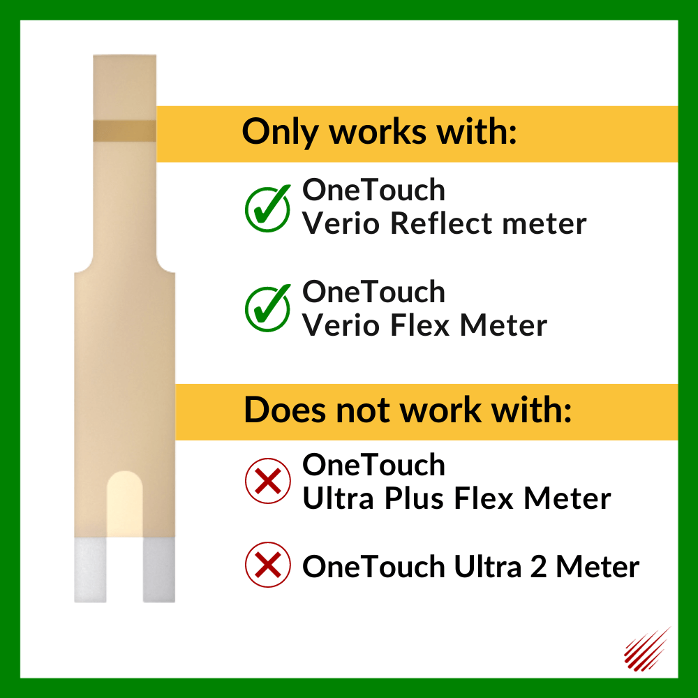 OneTouch Verio 100 Test Strips for Uninsured | Free Shipping