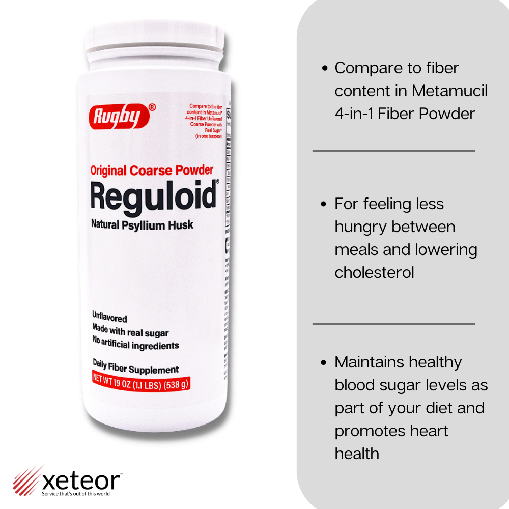 Rugby Reguloid Unflavored Constipation Relief Powder with Natural ...
