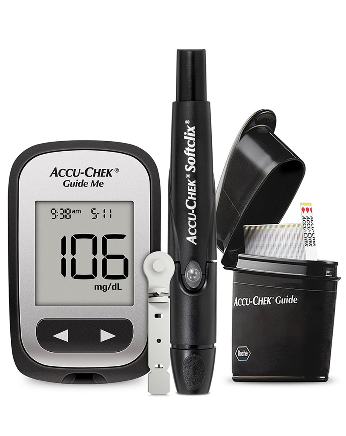 Accu-Chek Guide Me Blood Glucose Meter - Easy, Accurate Testing with ... Accu-Chek Guide Me Blood Glucose Meter - Easy, Accurate Testing with ...