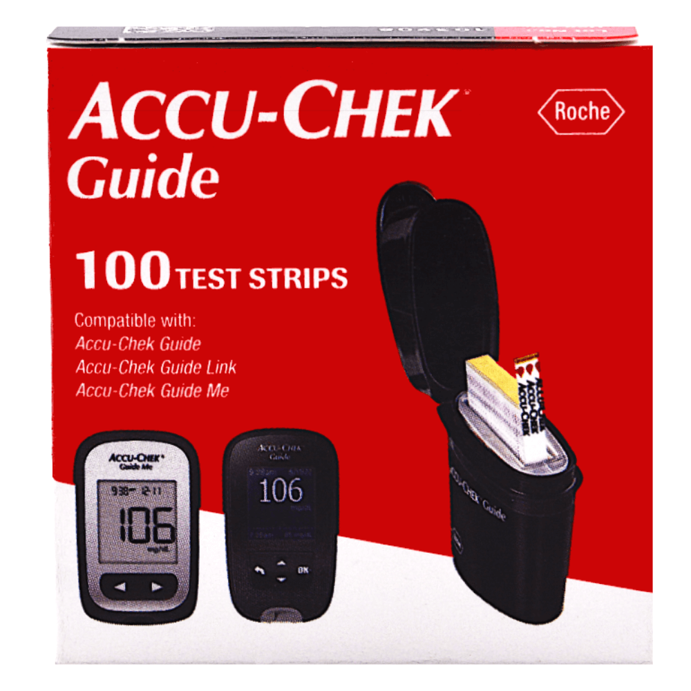 Accu-Chek Guide 50 Test Strips – 4 Pack | Bulk + Free Shipping