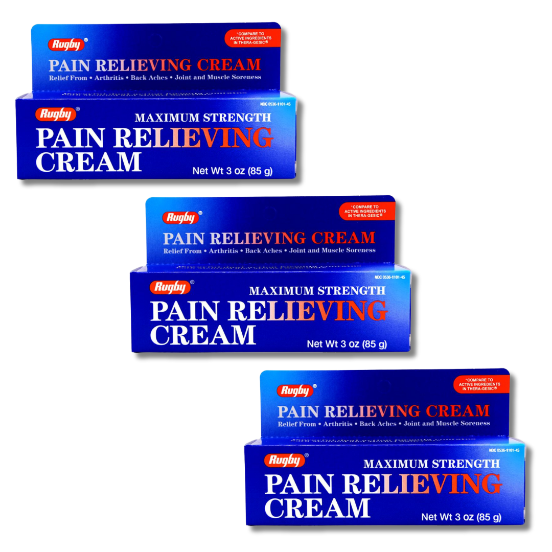 Rugby Urea 20 Cream – 3 oz | 20% Urea Cream for Feet & Skin
