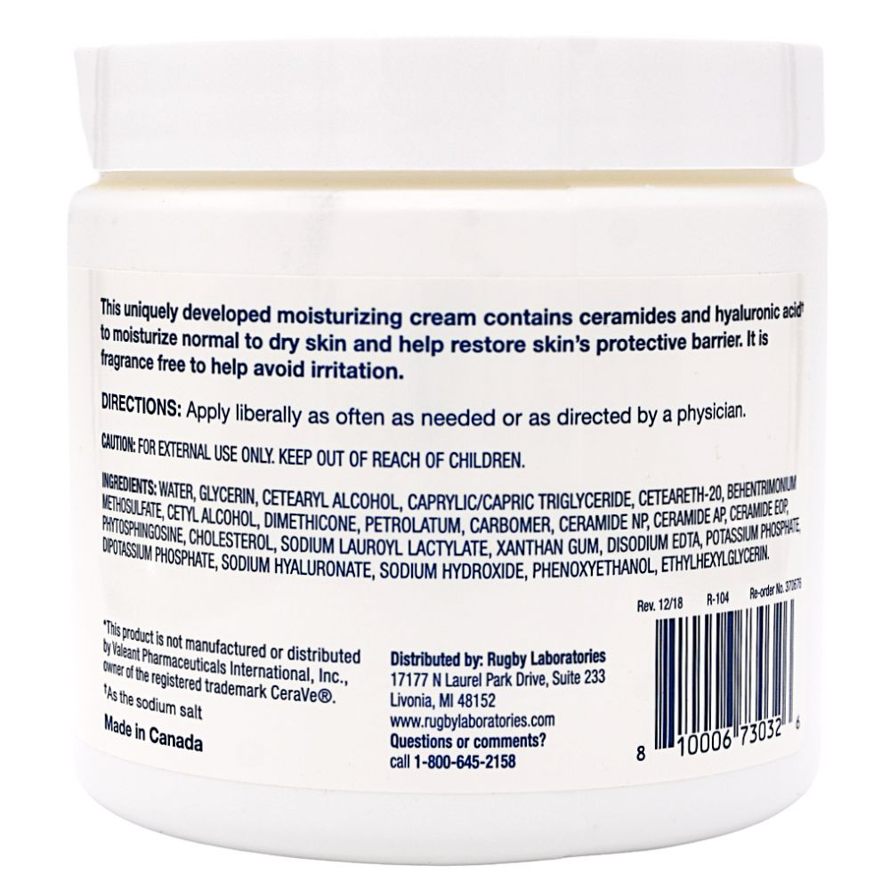 Rugby Urea 20 Cream – 3 oz | 20% Urea Cream for Feet & Skin