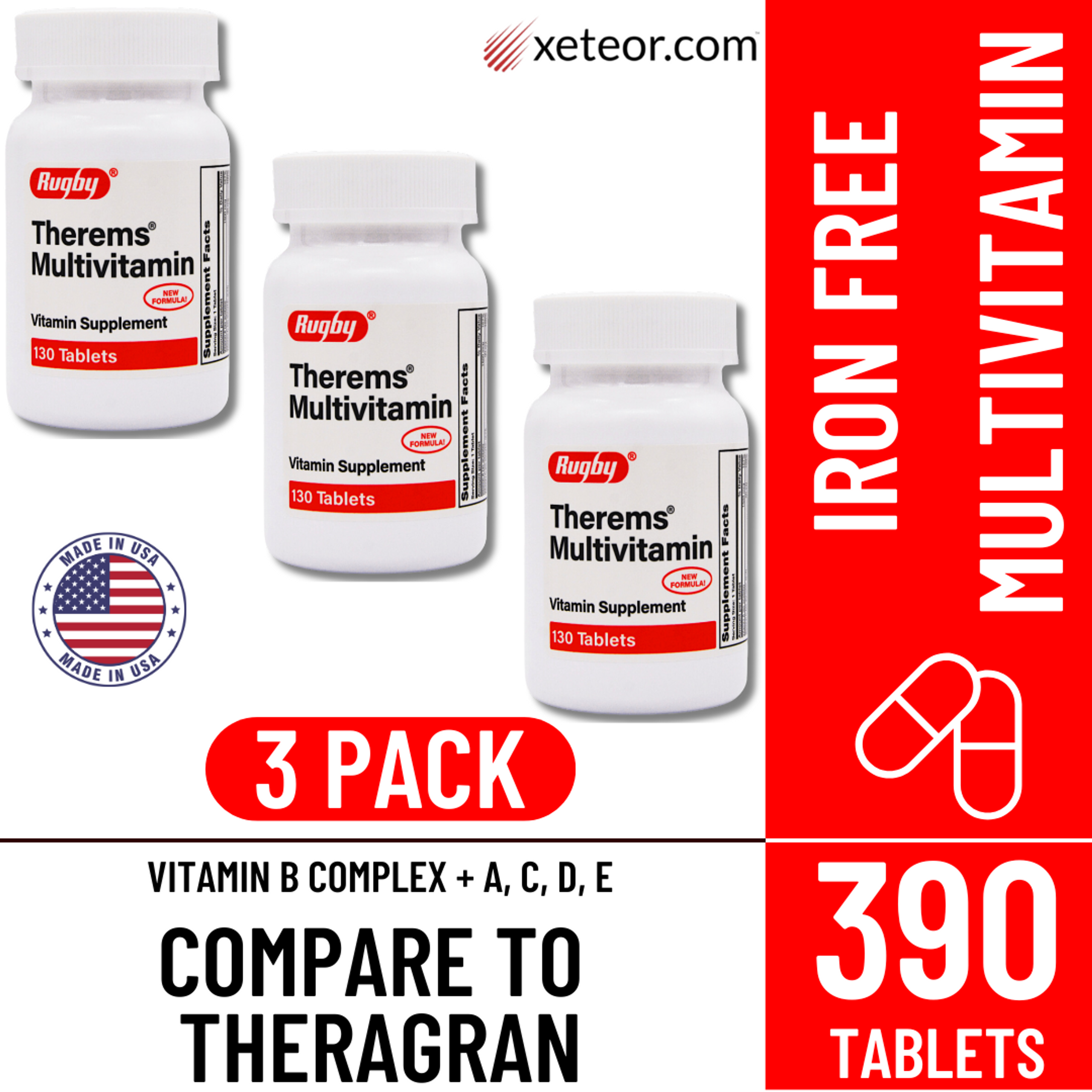 Theragran Ultra Discontinued Try Rugby Therems 130 Tablets