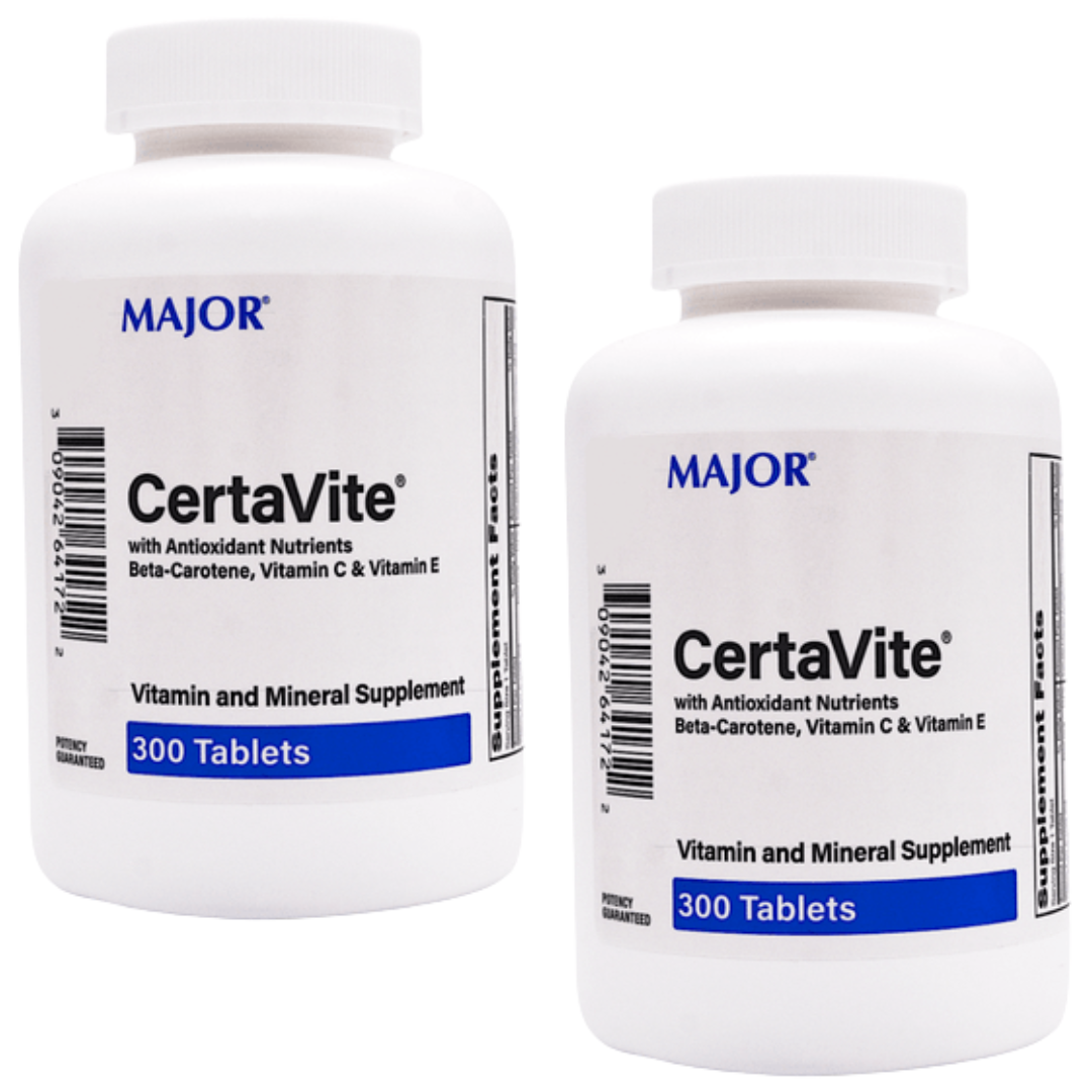 Major CertaVite Senior – 60 Tablets | Theragran-M® Alternative