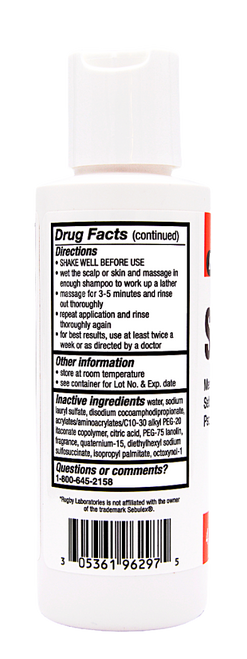 Rugby Sebex Medicated Dandruff Shampoo - 4 fl oz | Sebulex