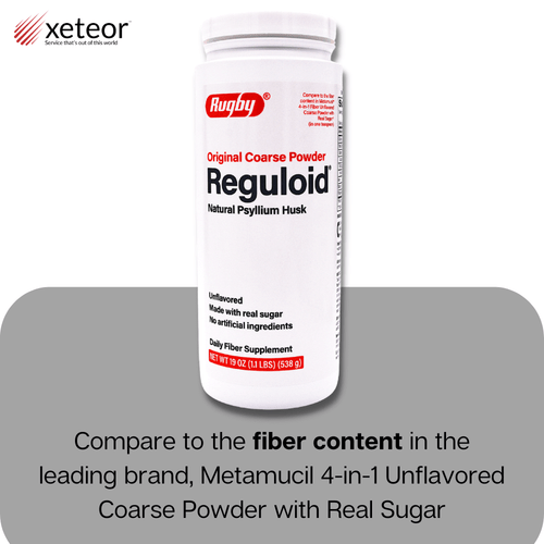Rugby Reguloid Unflavored Constipation Relief Powder with Natural ...