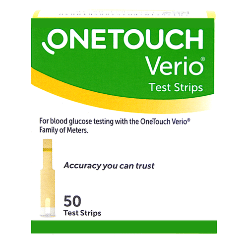 OneTouch Verio Blood Glucose Test Strips: Fast, Free Shipping