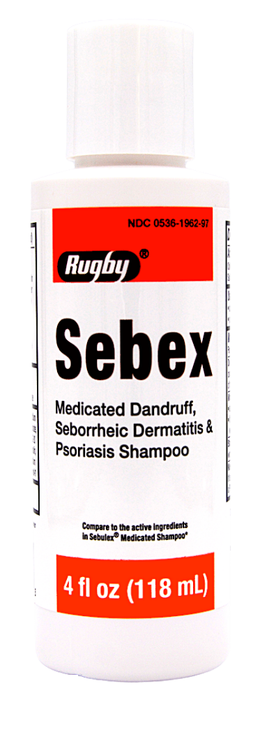 Rugby Sebex Medicated Dandruff Shampoo - 4 fl oz (Sebulex)