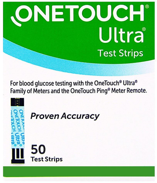 Buy OneTouch Ultra Test Strips 50 Count | Ultra & Ultra2 Meters