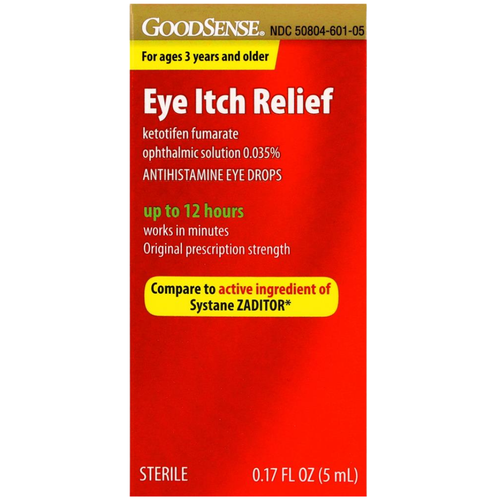 GoodSense Eye Itch Relief - 5 mL | Compare to Zaditor®