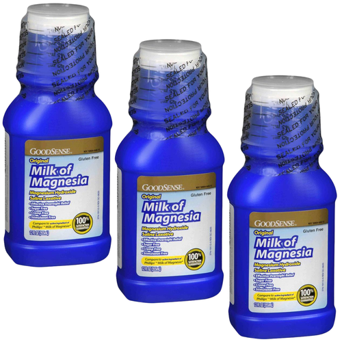 GoodSense Milk of Magnesia | Generic Phillips (3 Pack)