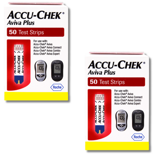 Buy Accu-Chek Aviva Plus 100 Test Strips – 2 Pack