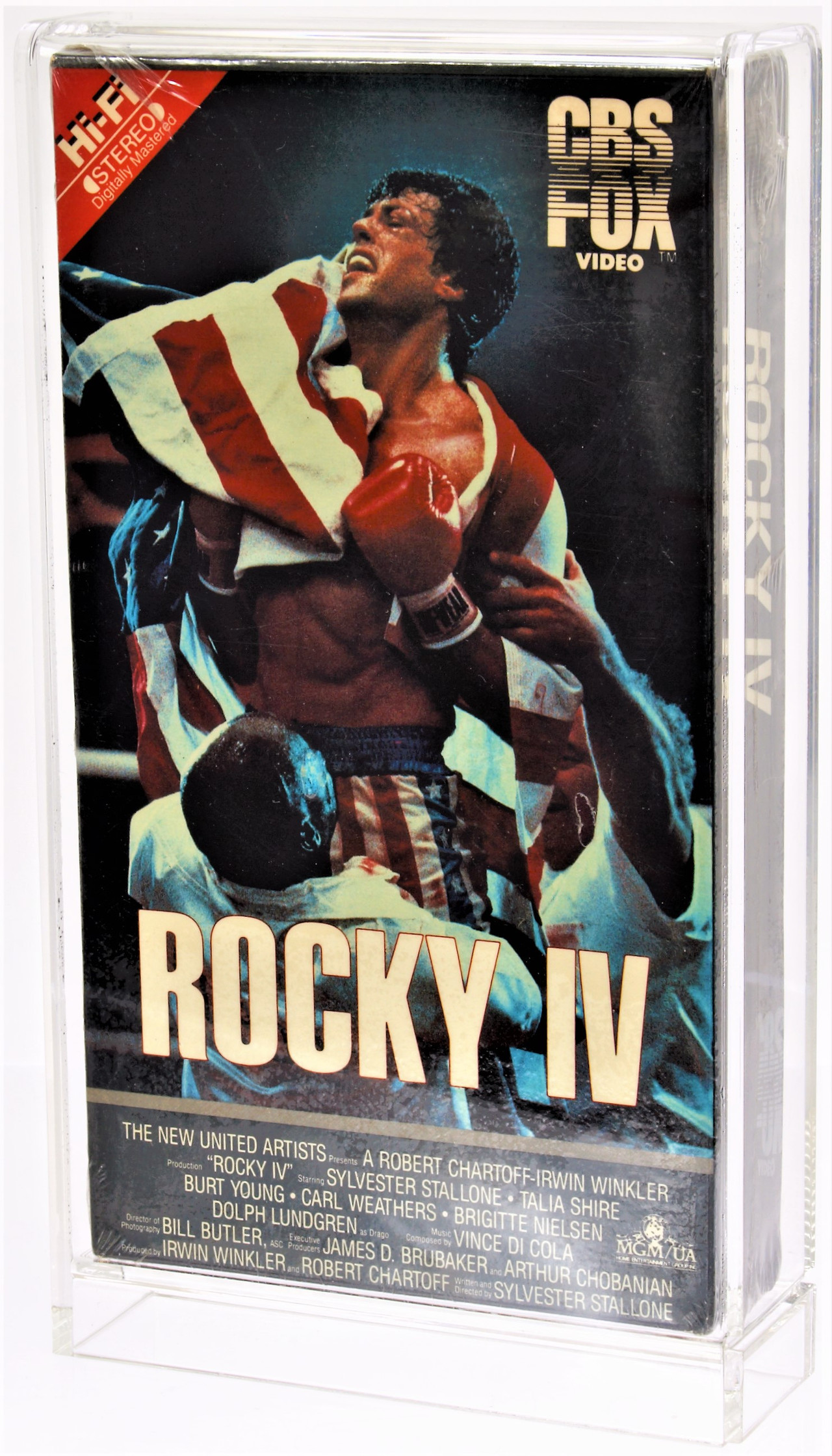 VHS Acrylic Display Case - Collectible Grading Authority