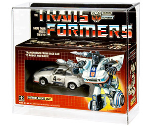 Transformers Cars Acrylic Display Case - Collectible Grading Authority