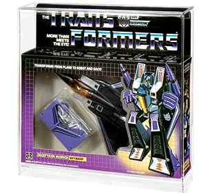 Transformers Jets Acrylic Display Case - Collectible Grading Authority