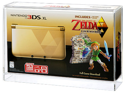 Nintendo 3DS XL System Acrylic Display Case - Collectible Grading Authority