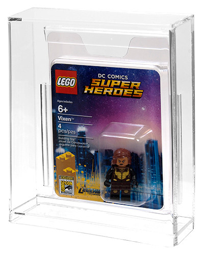 Lego SDCC Mini Figure Clamshell Acrylic Display Case - Collectible ...