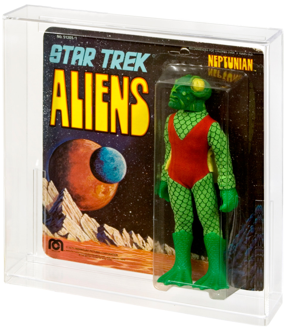 MEGO Star Trek Acrylic Display Case - Collectible Grading Authority