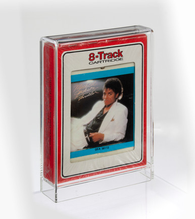 8 Track Tape Display Case - Collectible Grading Authority