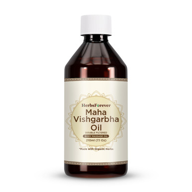Maha Vishgarbha Oil - Ayurvedic Massage Oil- Satveda
