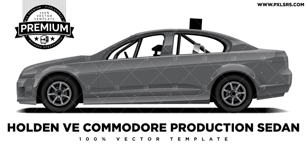 Holden VE Commodore Production Sedan 'Premium' Vector Template