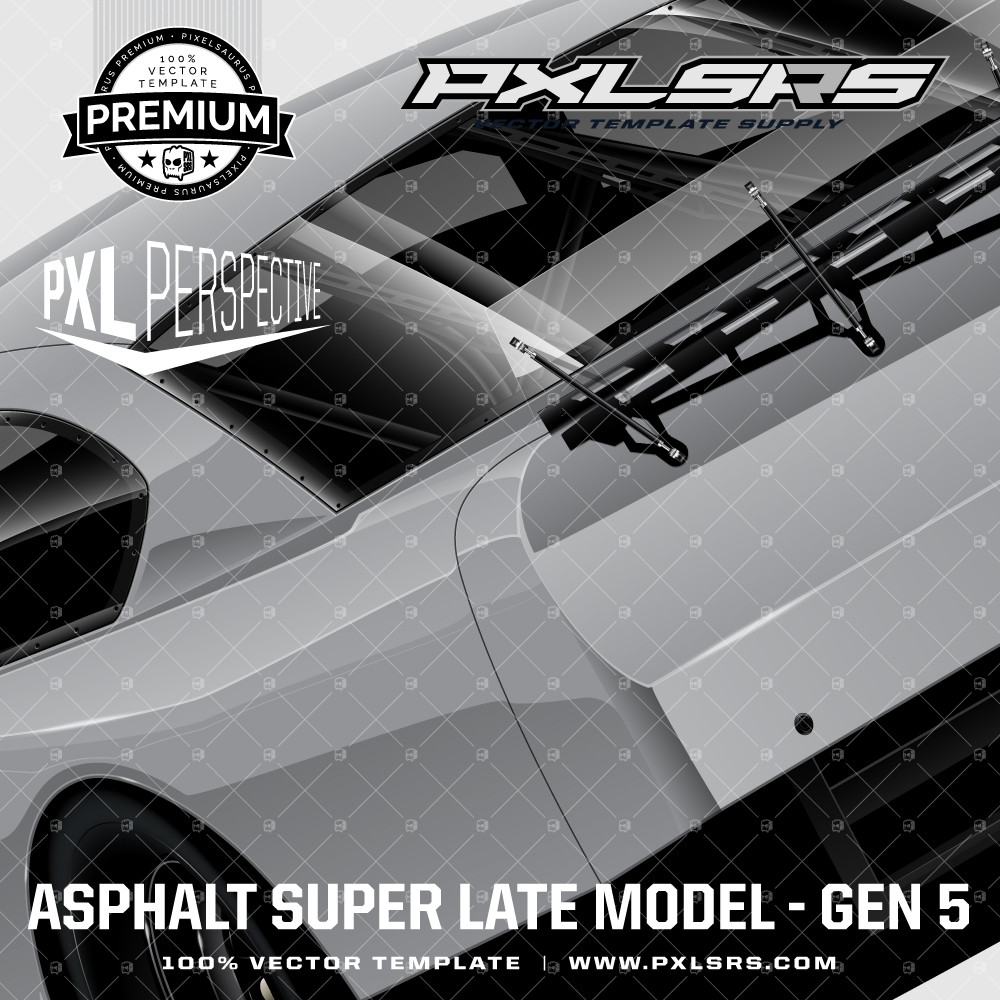 ASPHALT SUPER LATE MODEL - GEN 5 'Premium Perspective #3' 100% Vector ...