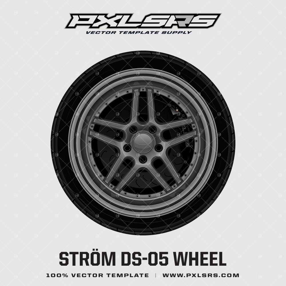 STRÖM DS-05 'Premium' Vector Wheel - Pixelsaurus