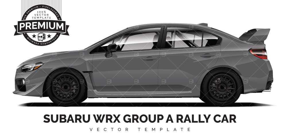 2015 Subaru WRX - Group A Rally Car 'PREMIUM' - Pixelsaurus