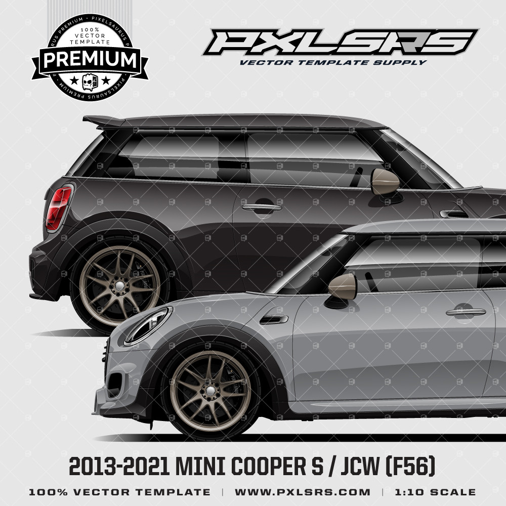 2018-19 Volkswagen Golf GTi TCR 'Premium' Vector Template