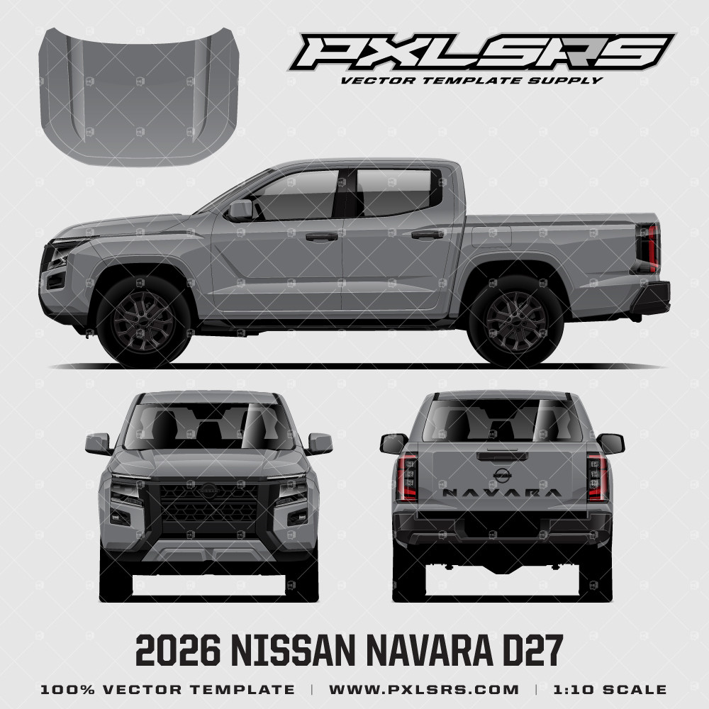 2026 Nissan Navara D27 (Frontier) Double Cab 'Vector' Template