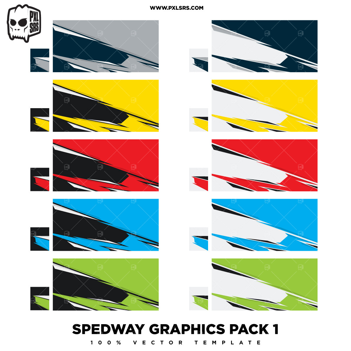Speedway Graphic Base 1 - Pixelsaurus
