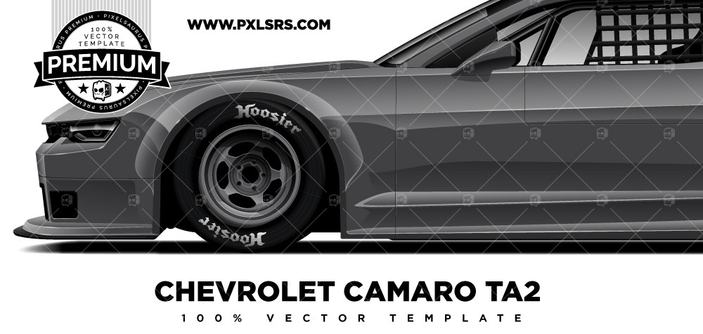 Chevrolet Camaro TA2/Trans-Am 'Premium' Vector Template