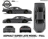 Asphalt Super Late model - Full 'Premium' Vector Template