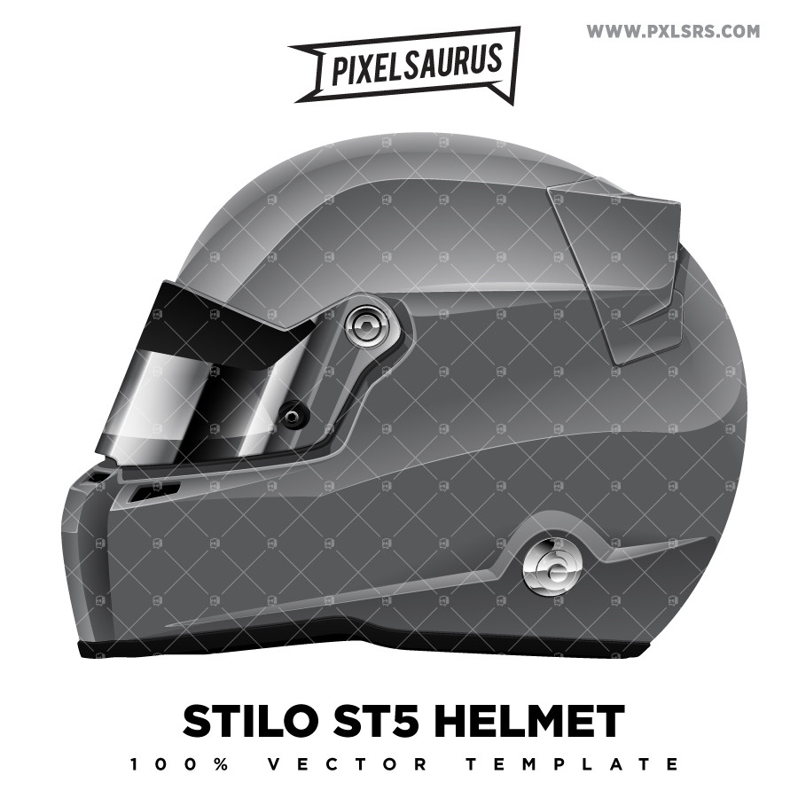 Stilo ST5 Helmet - Vector Template - Pixelsaurus