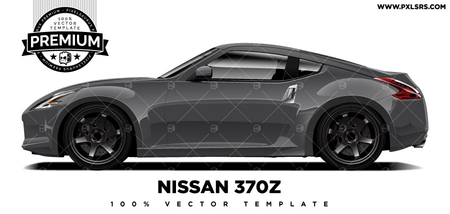 Nissan 370z Fairlady 'Premium' Vector Template