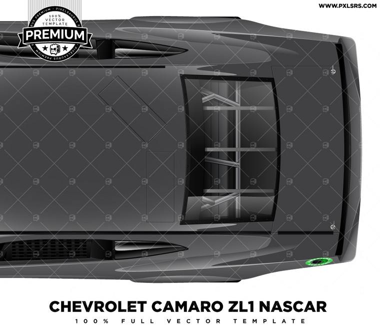 Chevrolet Camaro ZL1 Nascar - Full 'Premium' Vector Template