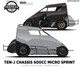 Ten-J Chassis 600c Micro Sprint 'Premium' Vector Template