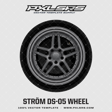 STRÖM DS-05 'Premium' Vector Wheel - Pixelsaurus
