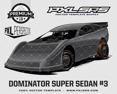 Dominator Chassis Super Sedan 'Premium Perspective' 100% Vector ...