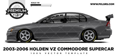 2003-2006 Holden VZ Commodore Supercar 'Premium' Supercar - Pixelsaurus