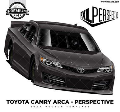 Toyota Camry ARCA 'Premium Perspective' 100% Vector Template