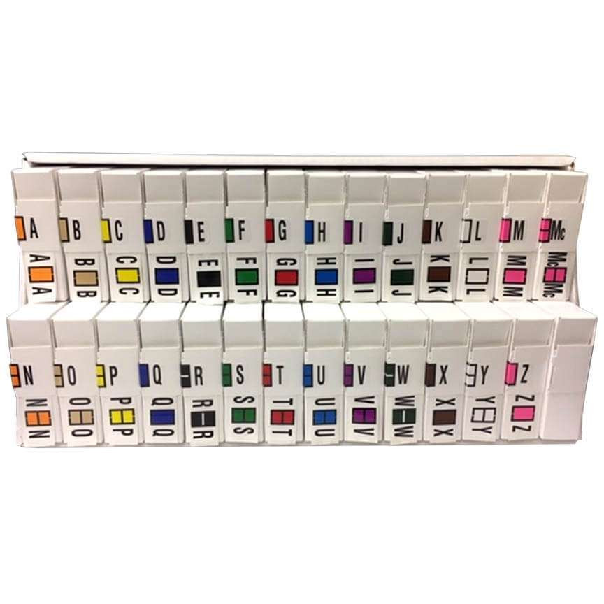 Reynolds & Reynolds Alpha Label, Letter A-Z Roll Set (RRAM-AT-T4)