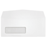 #10 Window Envelopes (4 1/8 x 9 1/2) 24lb White, Side Seam, Digi-Clear ...