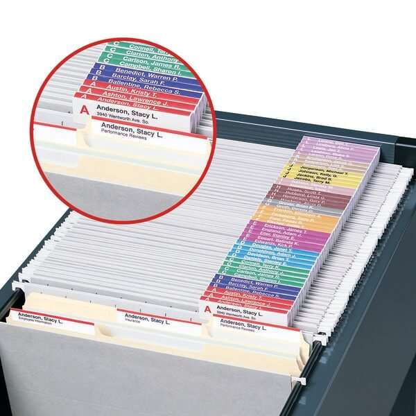 Smead Viewables - Hanging Folder Tabs & Labels for Files | Filing.com