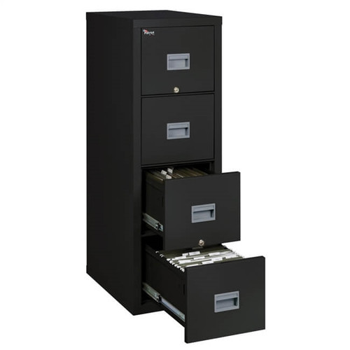 FireKing Patriot 4-Drawer File Cabinet - Letter/Legal, 25"