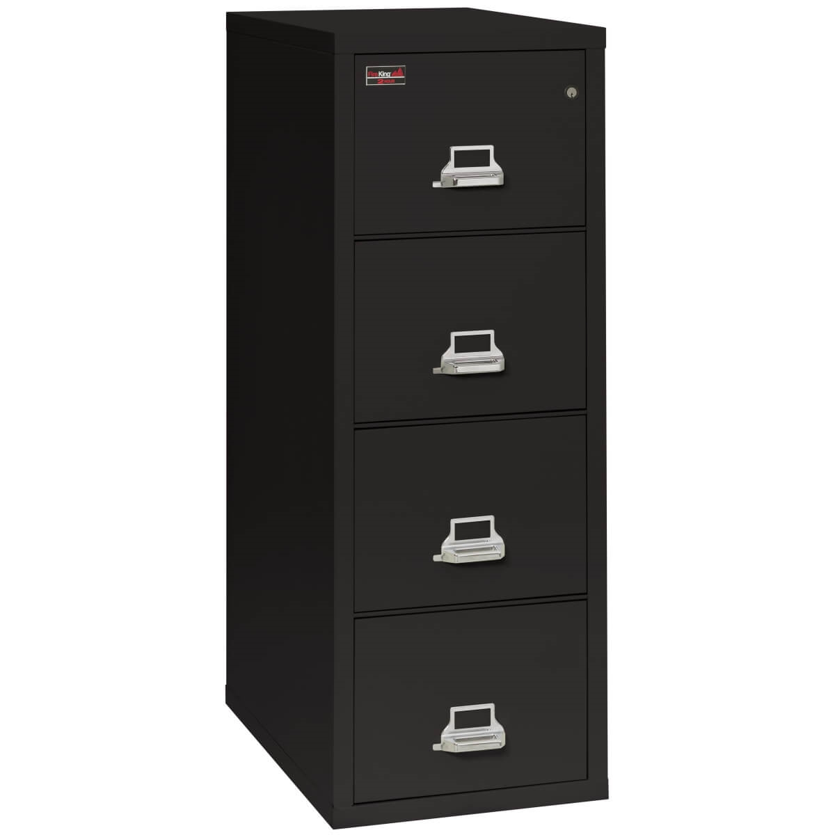 FireKing 4 Drawer Letter File Cabinet 31 Deep 2 Hour Fire Rated Protection