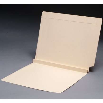 End Tab Folders, 1-1/2 Expansion, Letter Size, Manila, 50/Box (S-9095)