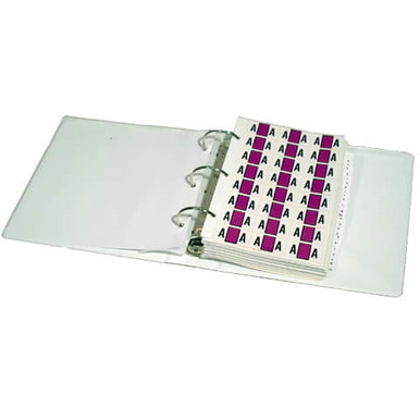3-Ring Binder for Label Sheet Packs | Advanced Filing Concepts