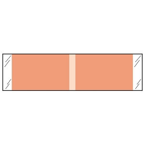 Kardex Color Labels Pink 3/8H x 1-7/16W 1000/Roll